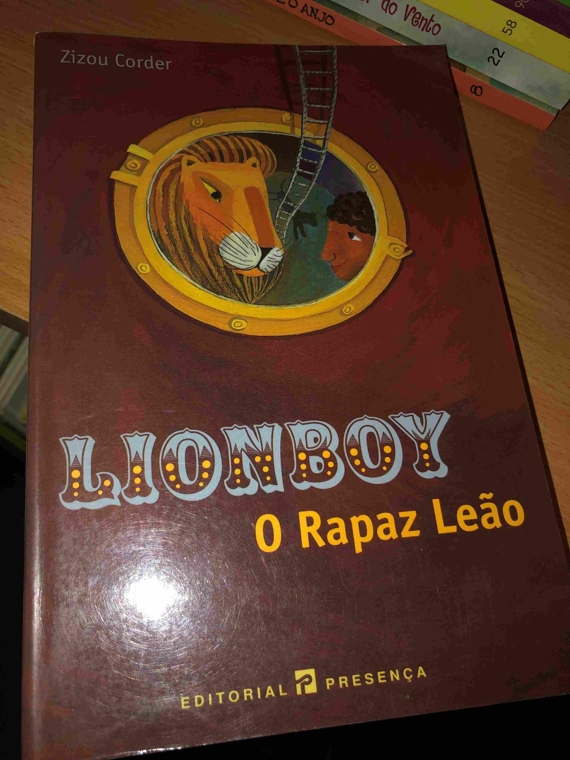 Lionboy - O Rapaz Leão de Zizou Corder - Folhassoltas