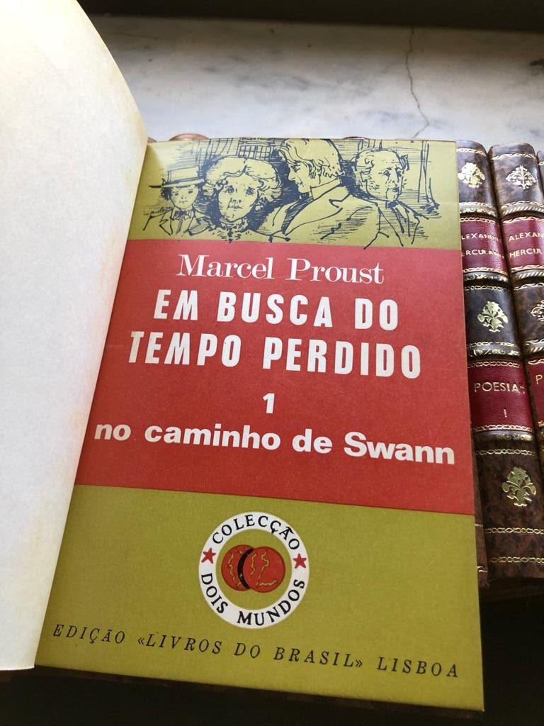 Em Busca do Tempo Perdido 7 Volumes , Marcel Proust, livros do Brasil ...